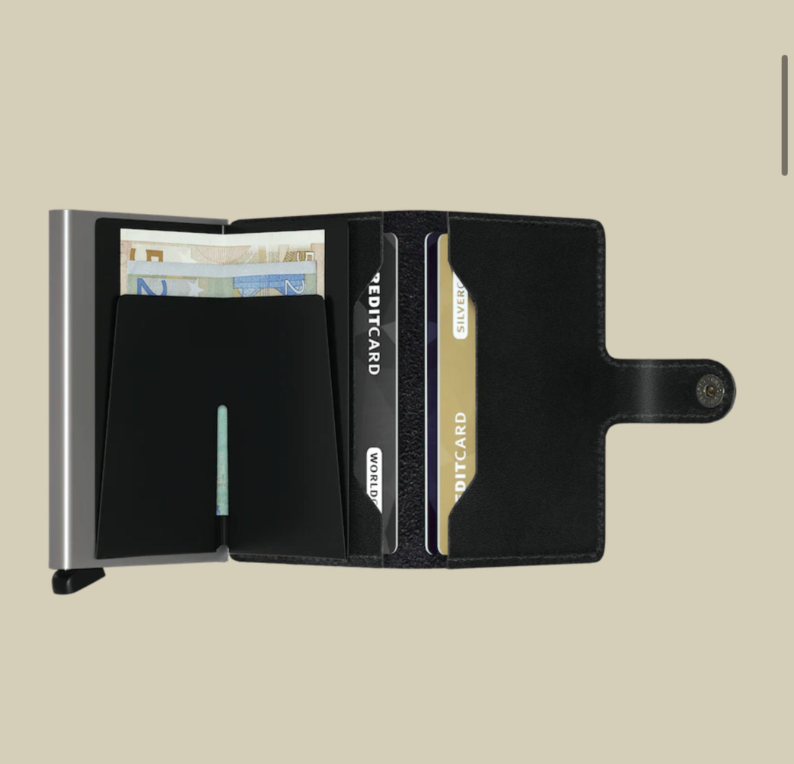 Secrid original black wallet – Suits You
