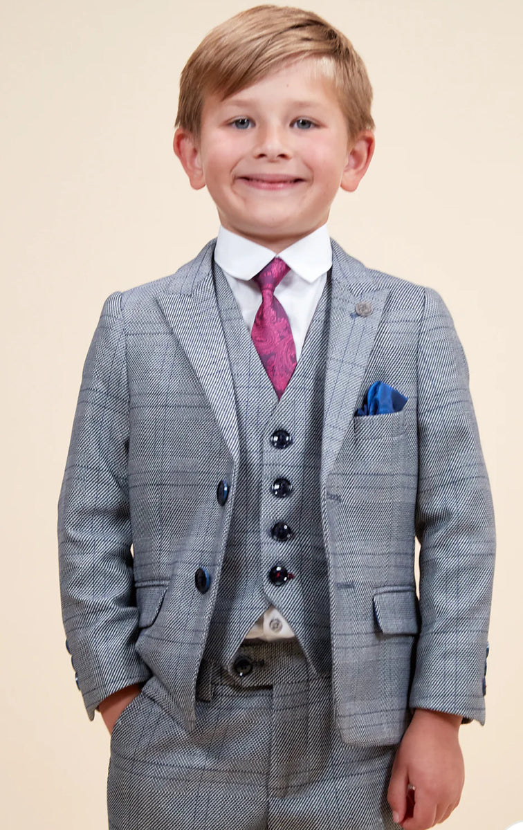 Marc Darcy Gerry grey Kids Suit – Suits You